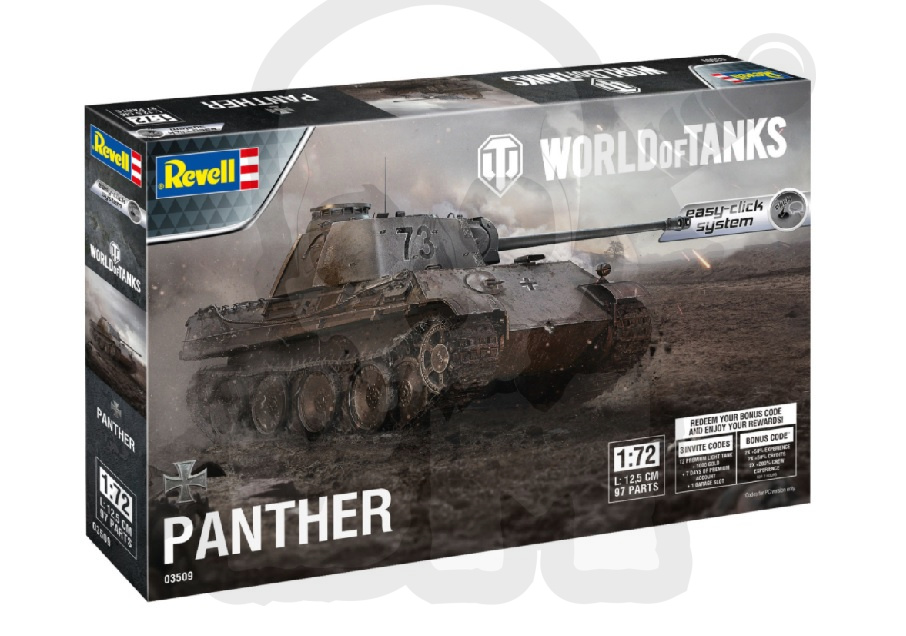 Battle-Models > Revell 03509 Panther Ausf.D 1:72